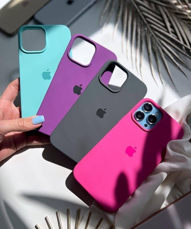 APPLE SILICONE CASES – Buys.Pk